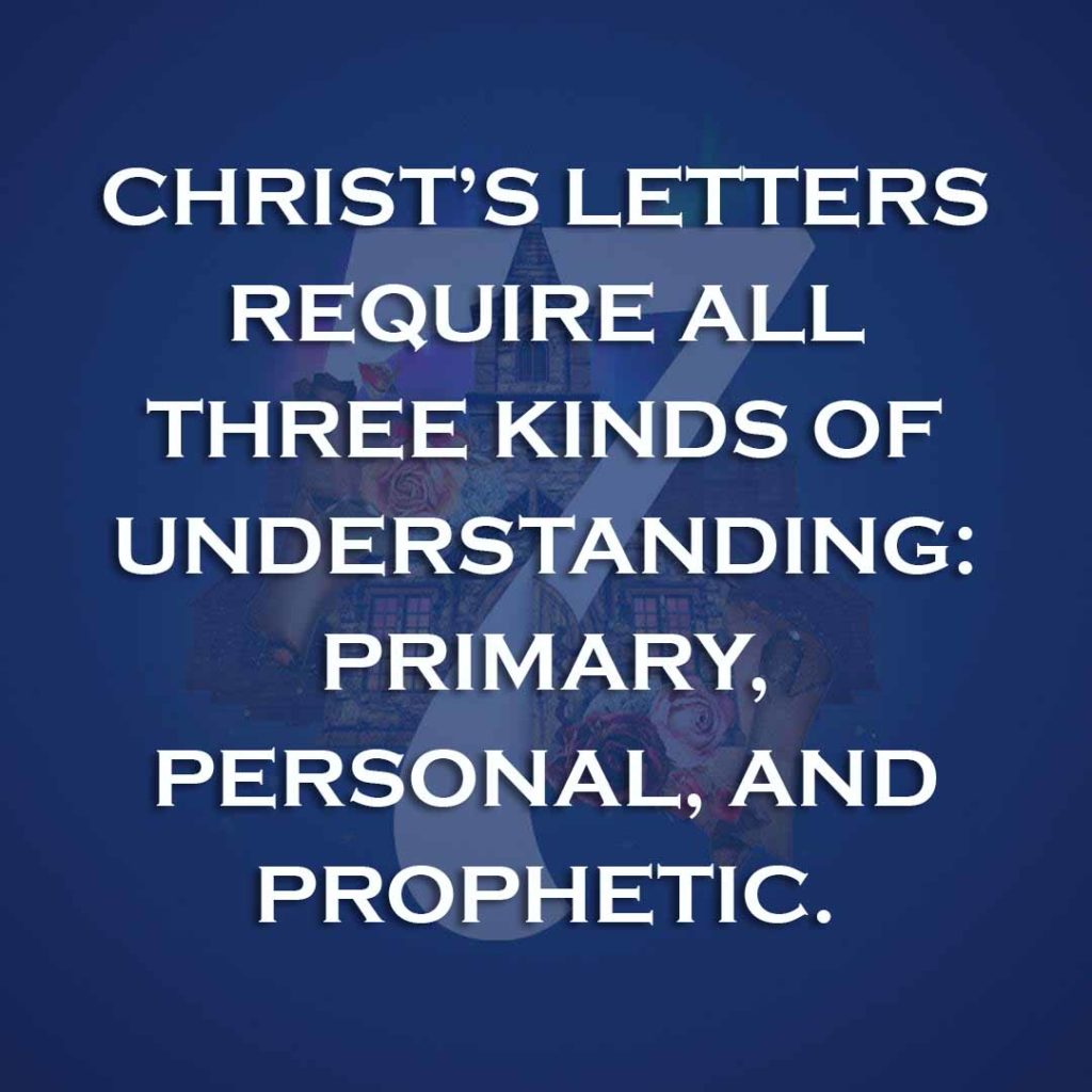 Christ's Message for the Seven Churches of Revelation and Today - David ...